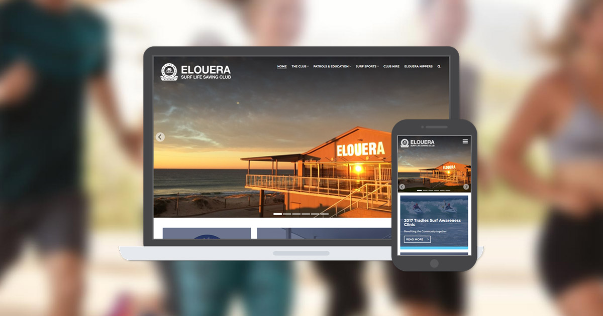 Clubfront - sports club & surf life saving club website design